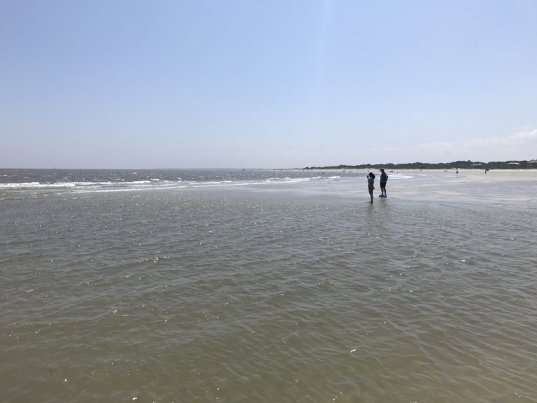 Walking on the Beach on St. Simon's Island - Sharing Horizons